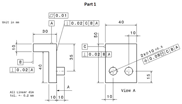 2D tolerance stack-up analysis with examples