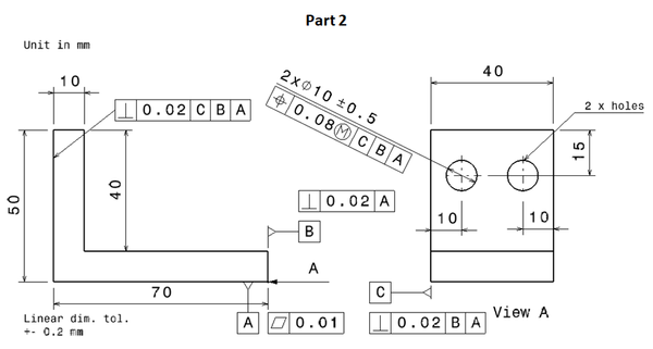 2D tolerance stack-up analysis with examples
