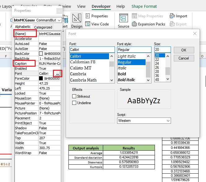 TUTORIAL: Visual Basic for Application for MC Simulation